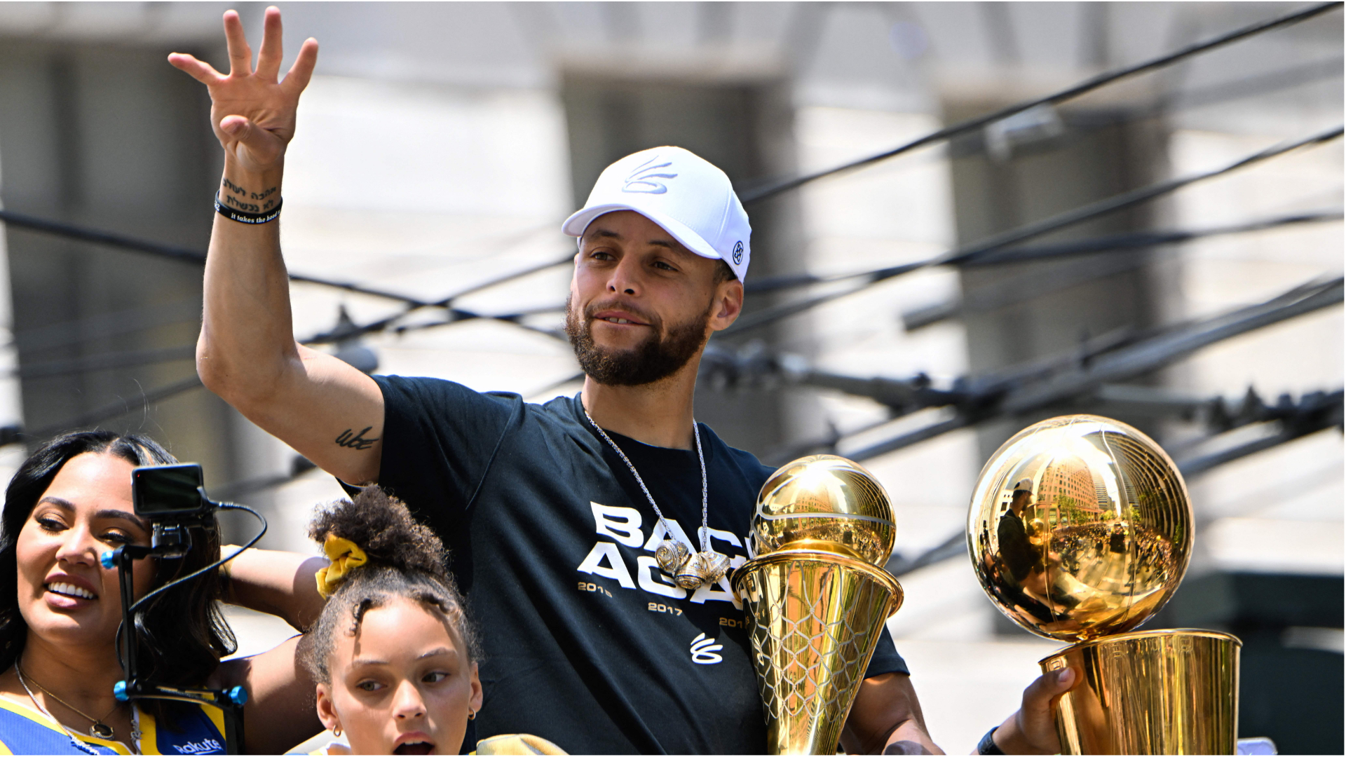 Warriors celebrate NBA championship with San Francisco parade | Stadium ...