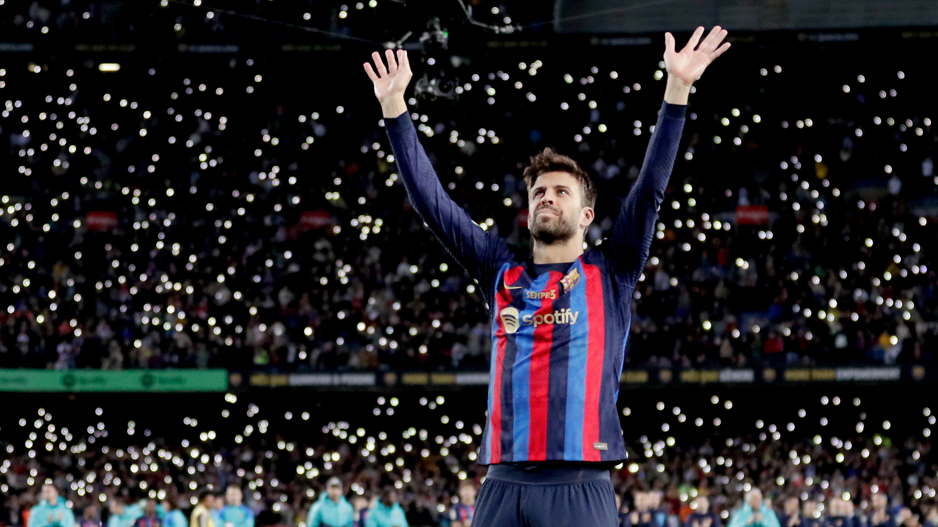 'I was born here and I will die here' - Emotional Pique promises Barca ...