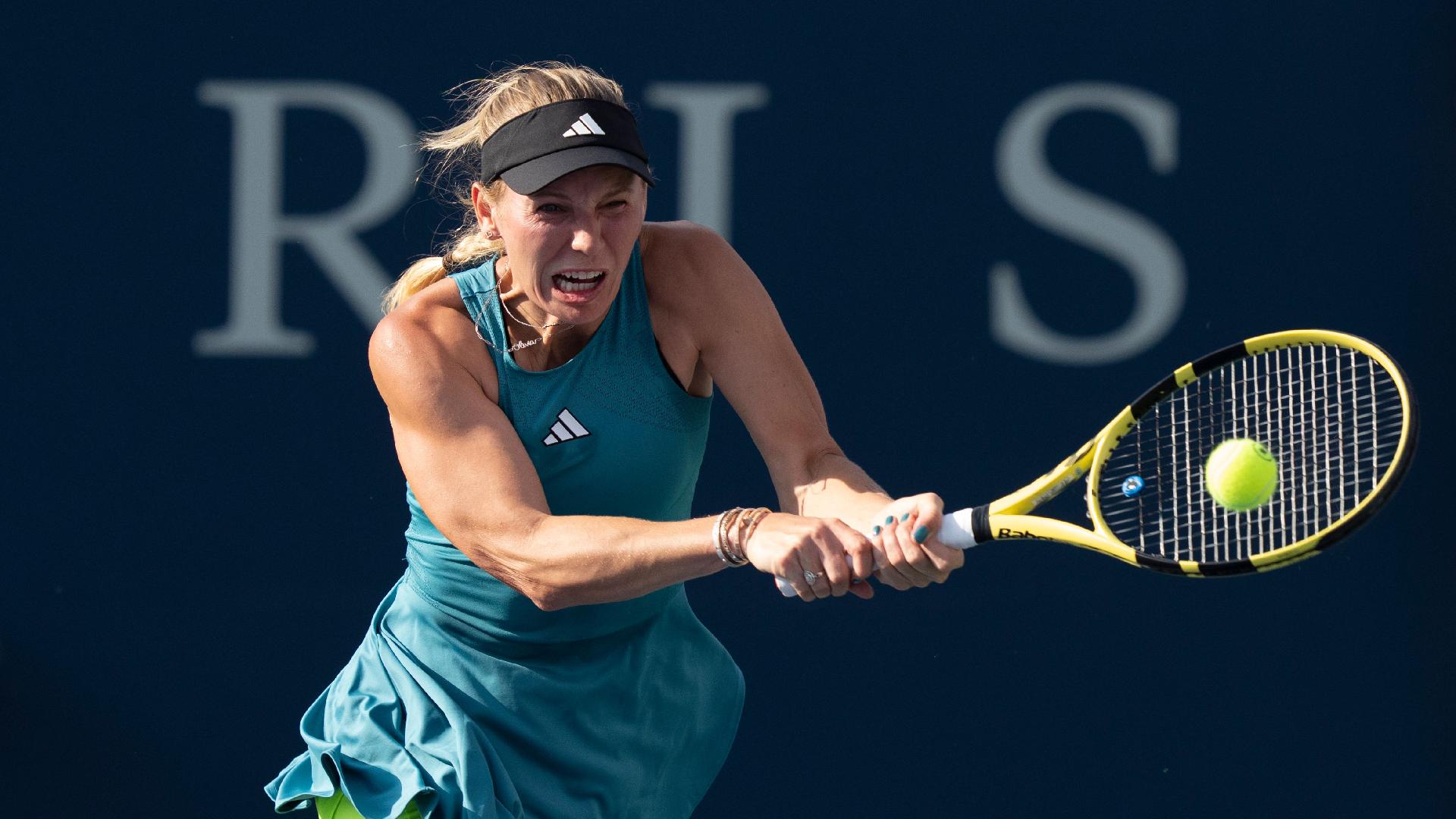Caroline Wozniacki comeback falls short against Marketa Vondrousova ... Caroline Wozniacki comeback falls short against Marketa Vondrousova ...