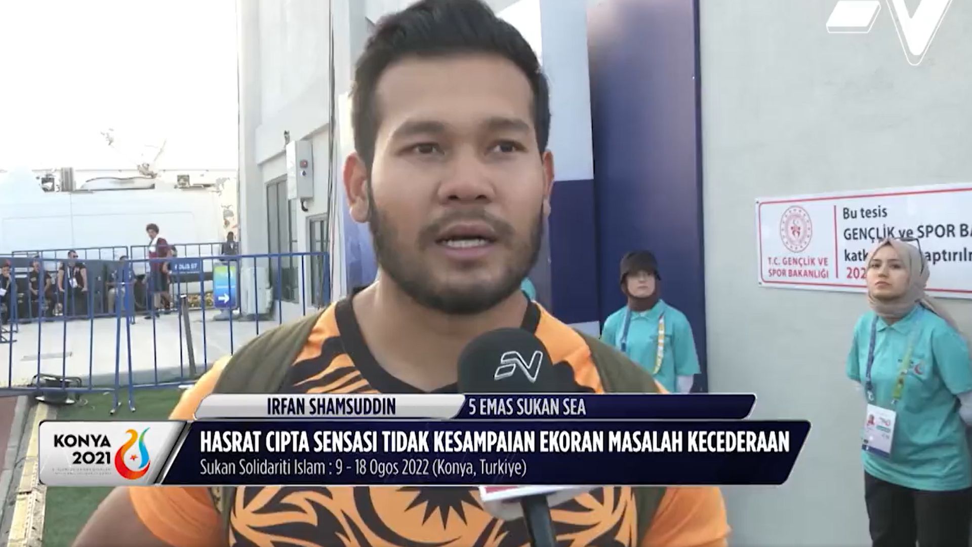 Sukan Perpaduan Islam: Irfan Shamsuddin dibatasi kecederaan | Stadium Astro