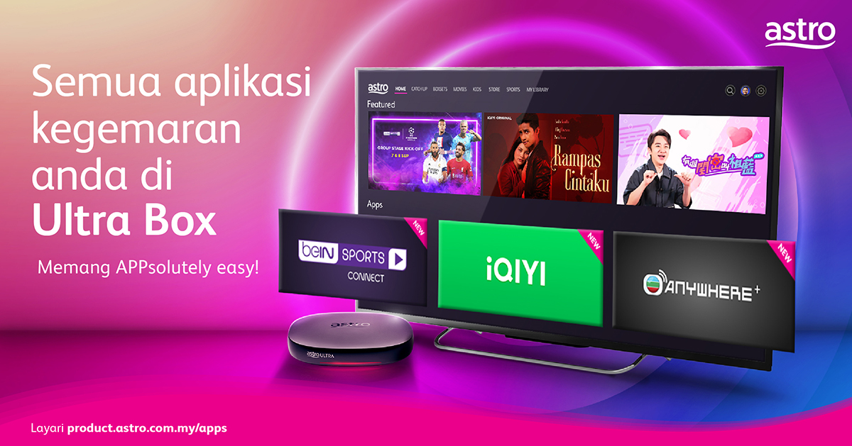 beIN SPORTS CONNECT kini di Astro Ultra Box | Stadium Astro
