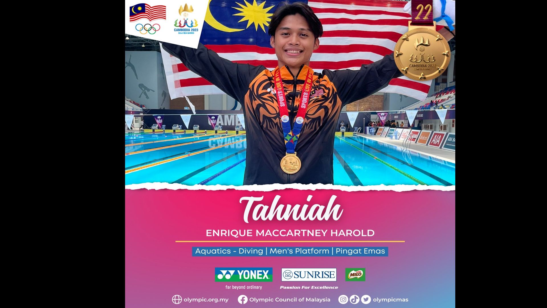 Sukan SEA Kemboja: Skuad terjun negara terus pamer dominasi | Stadium Astro