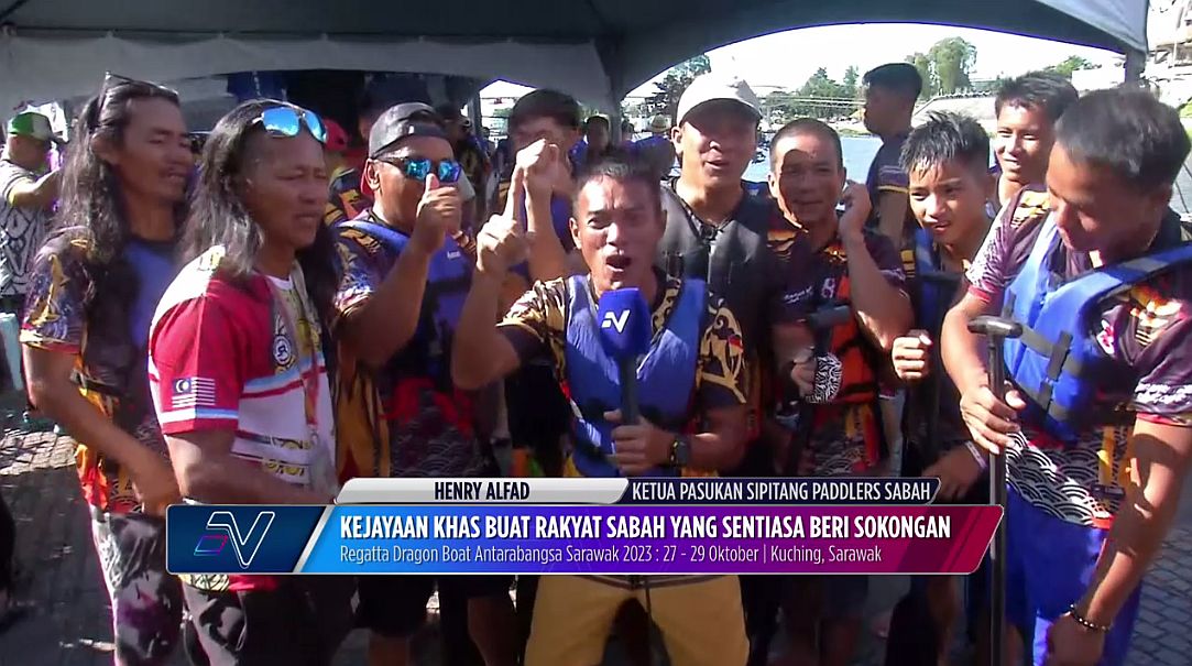 Regatta Antarabangsa Dragon Boat Sarawak 2023: Sipitang Paddlers Sabah ...