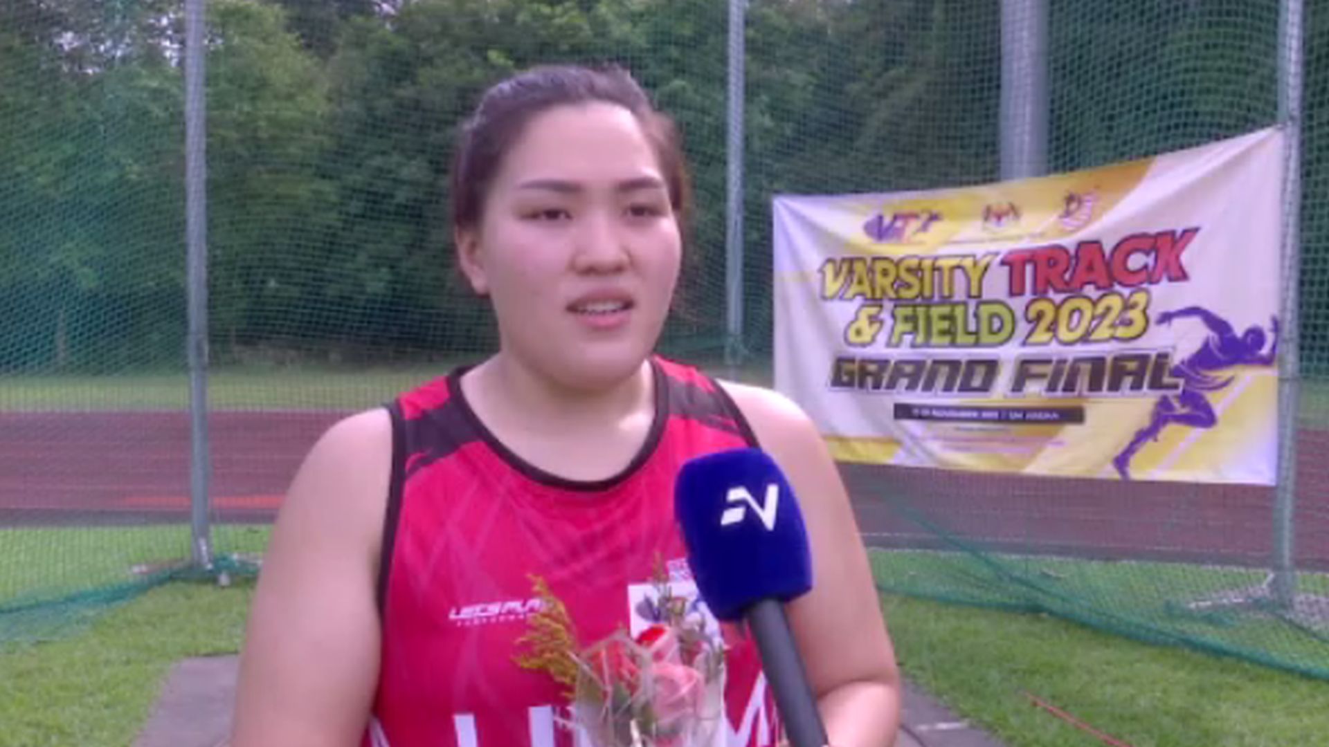 Grand Final Varsiti Olahraga: Queenie Ting pertahan emas lempar cakera ...