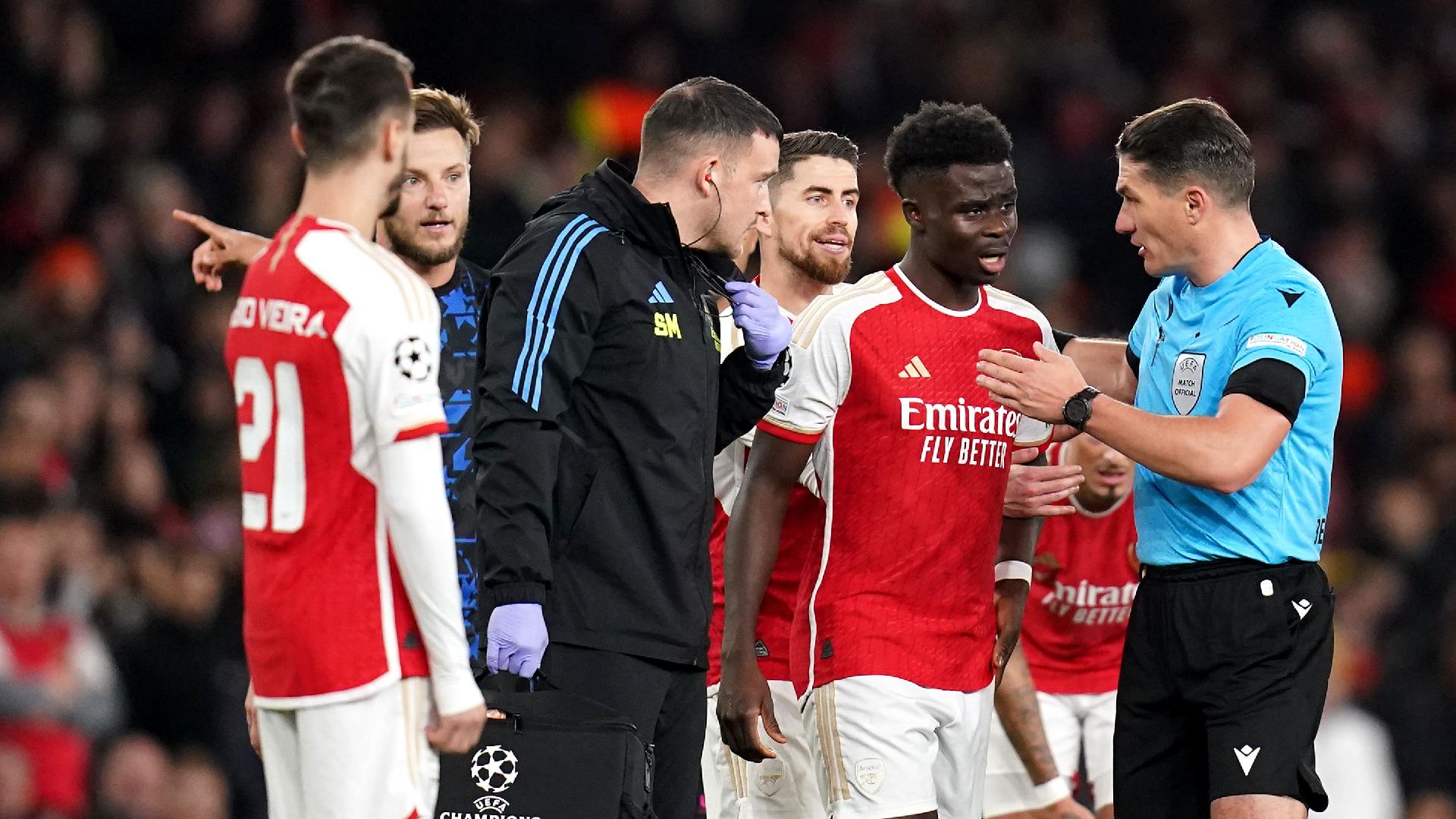 UCL: Arteta anggap Bukayo Saka hanya cedera ringan | Stadium Astro