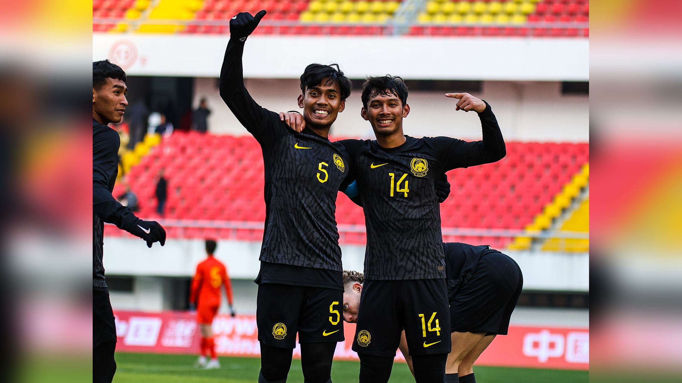 Ini jaringan menarik Harith Haiqal ketika tumbangkan China | Stadium Astro