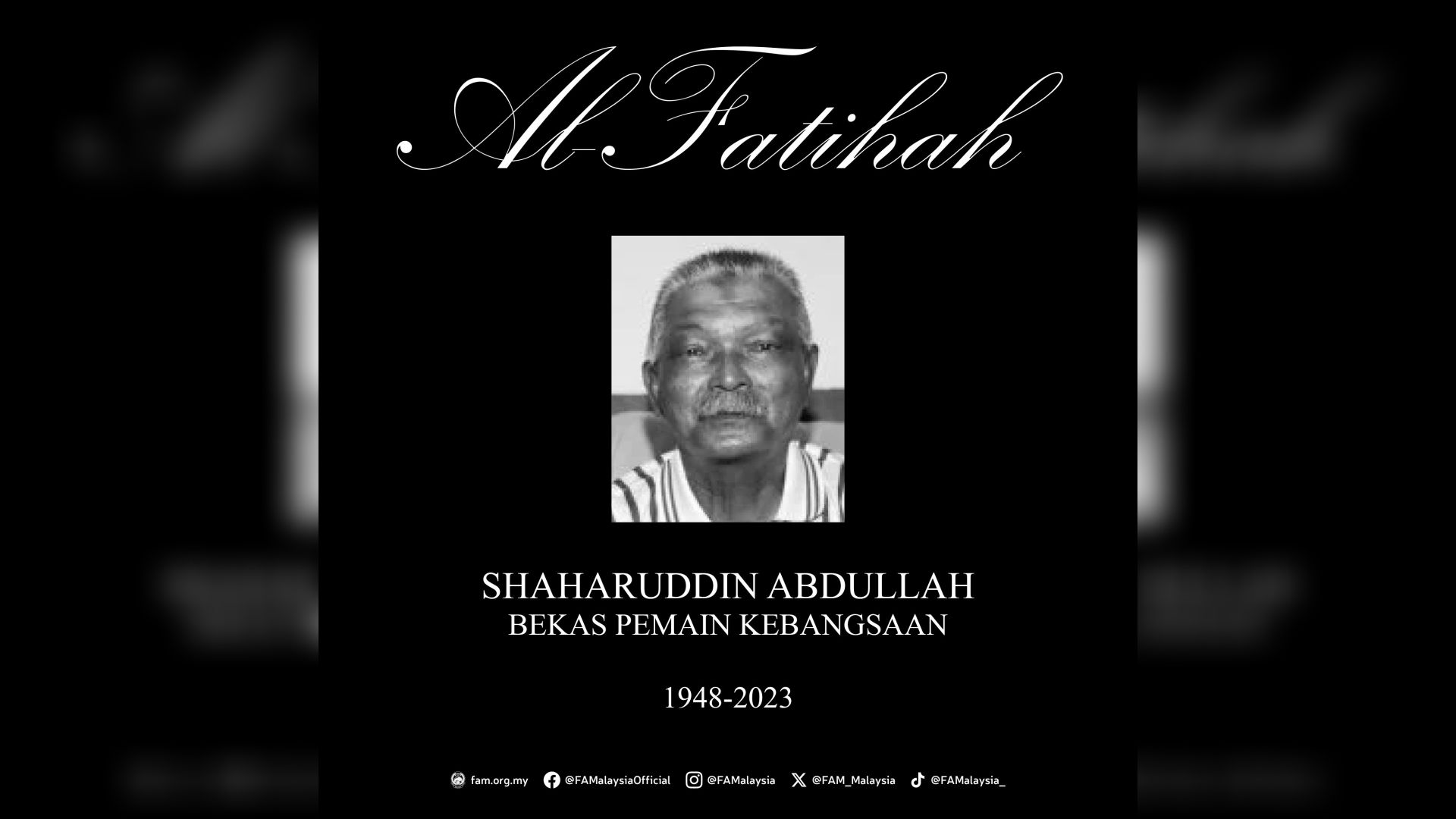Belasungkawa: Bekas legenda bolasepak negara, Sharuddin Abdullah ...