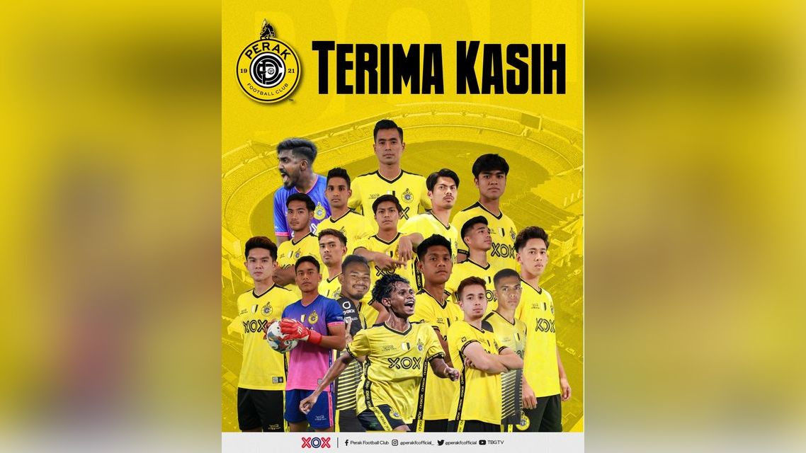 17 pemain Perak FC termasuk dua penjaga gol bawa haluan baru | Stadium ...