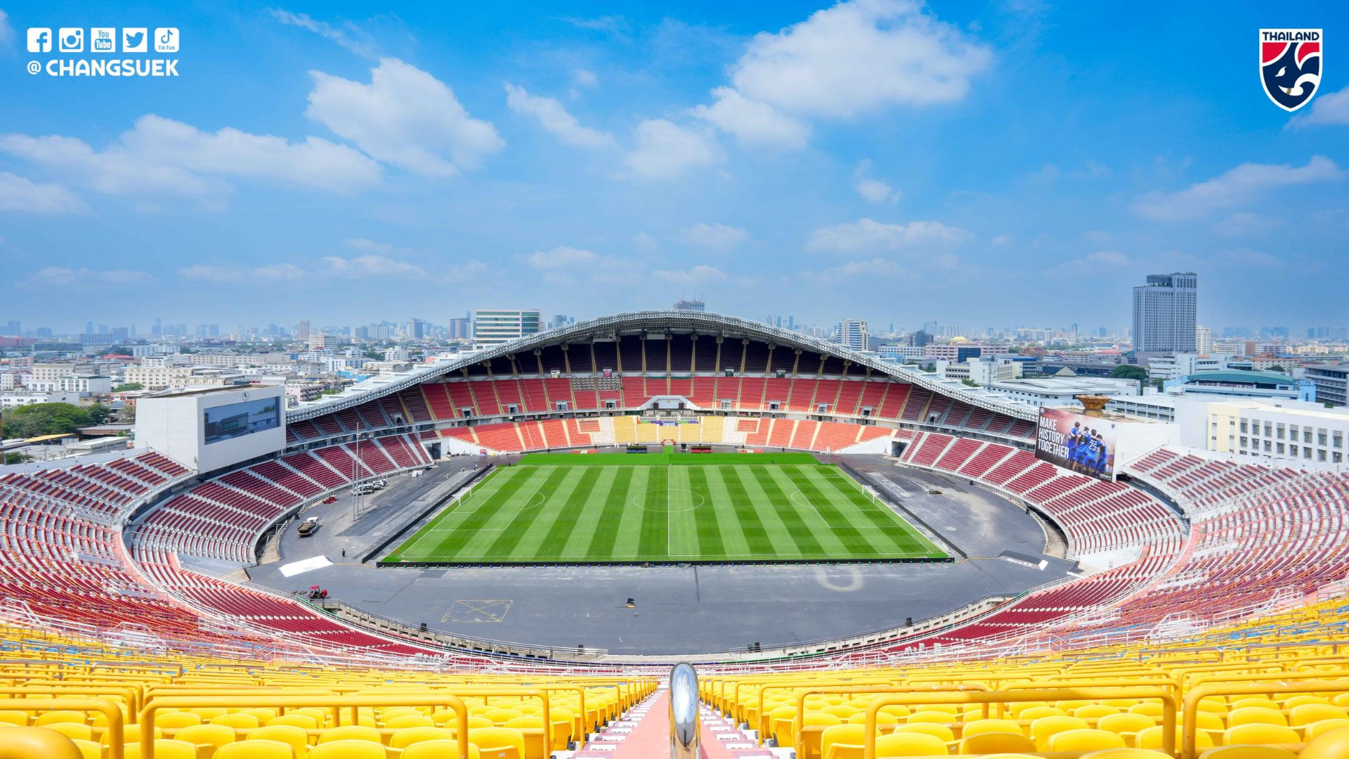 Thailand belanja video transformasi Stadium Nasional Rajamangala ...