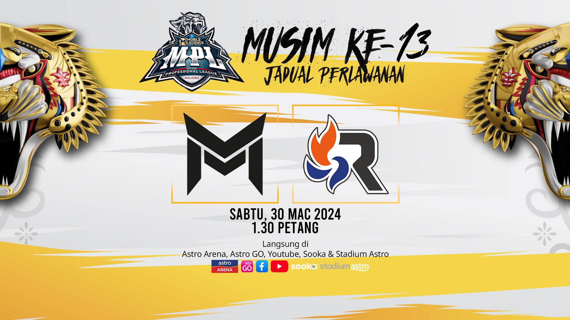 MPLMY S13: MV jadi ujian pertama RSG MY | Stadium Astro