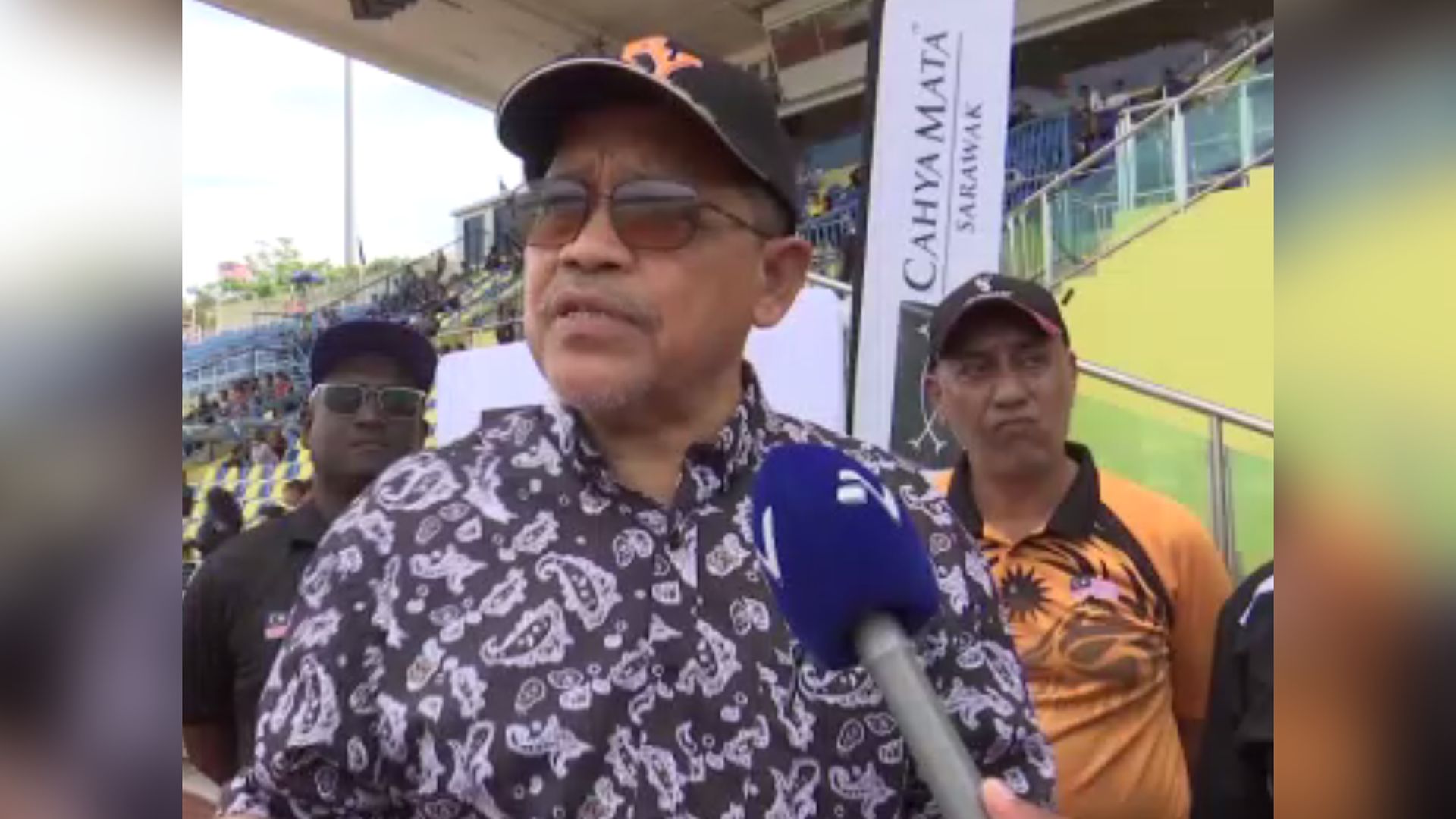 Kejohanan Olahraga Terbuka Malaysia Cahya Mata 2024 Shahidan Kassim Mohon Tangguh Baik Pulih