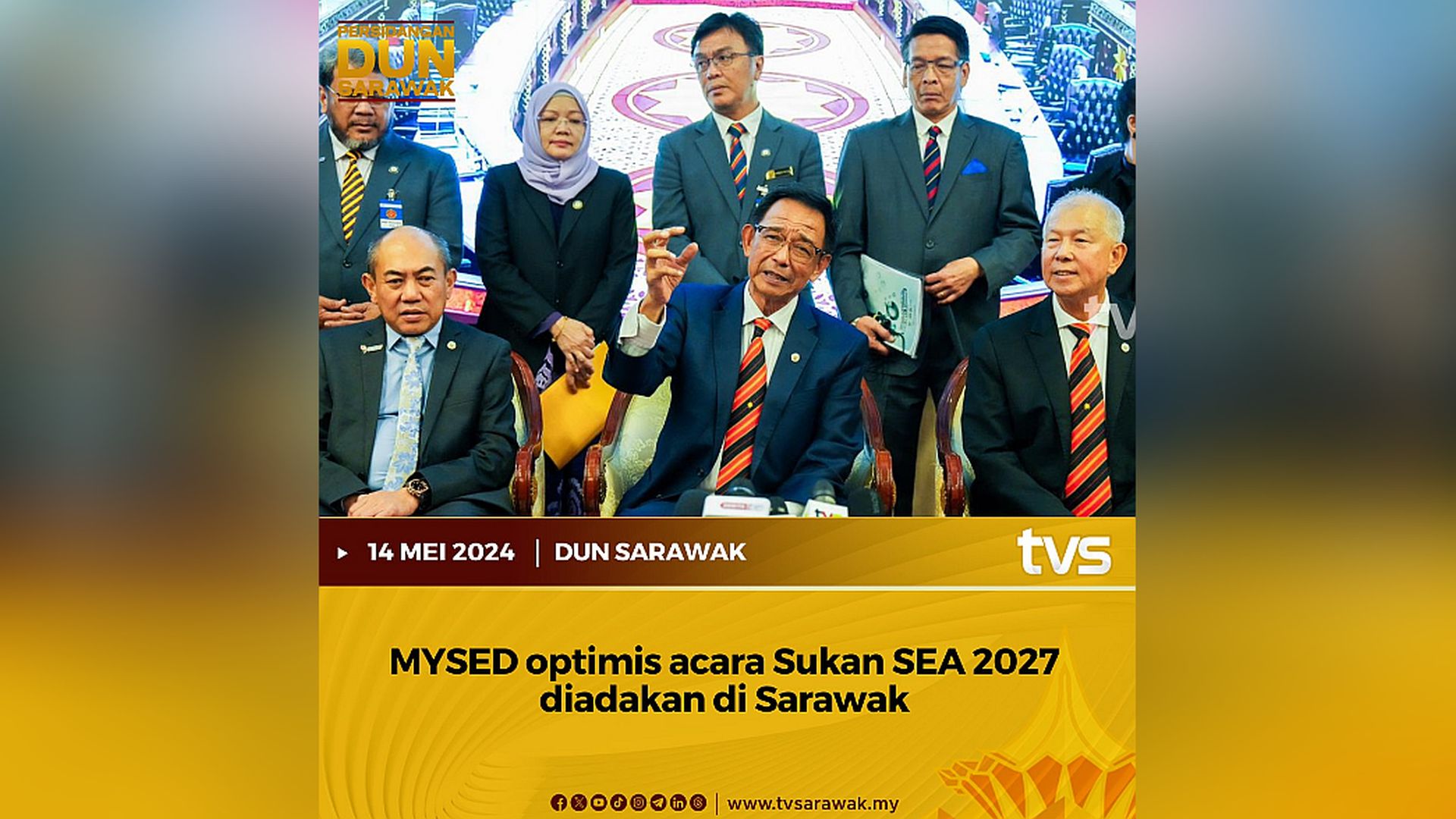 Sukan SEA 2027: Sarawak zahirkan minat jadi penganjur bersama | Stadium Astro