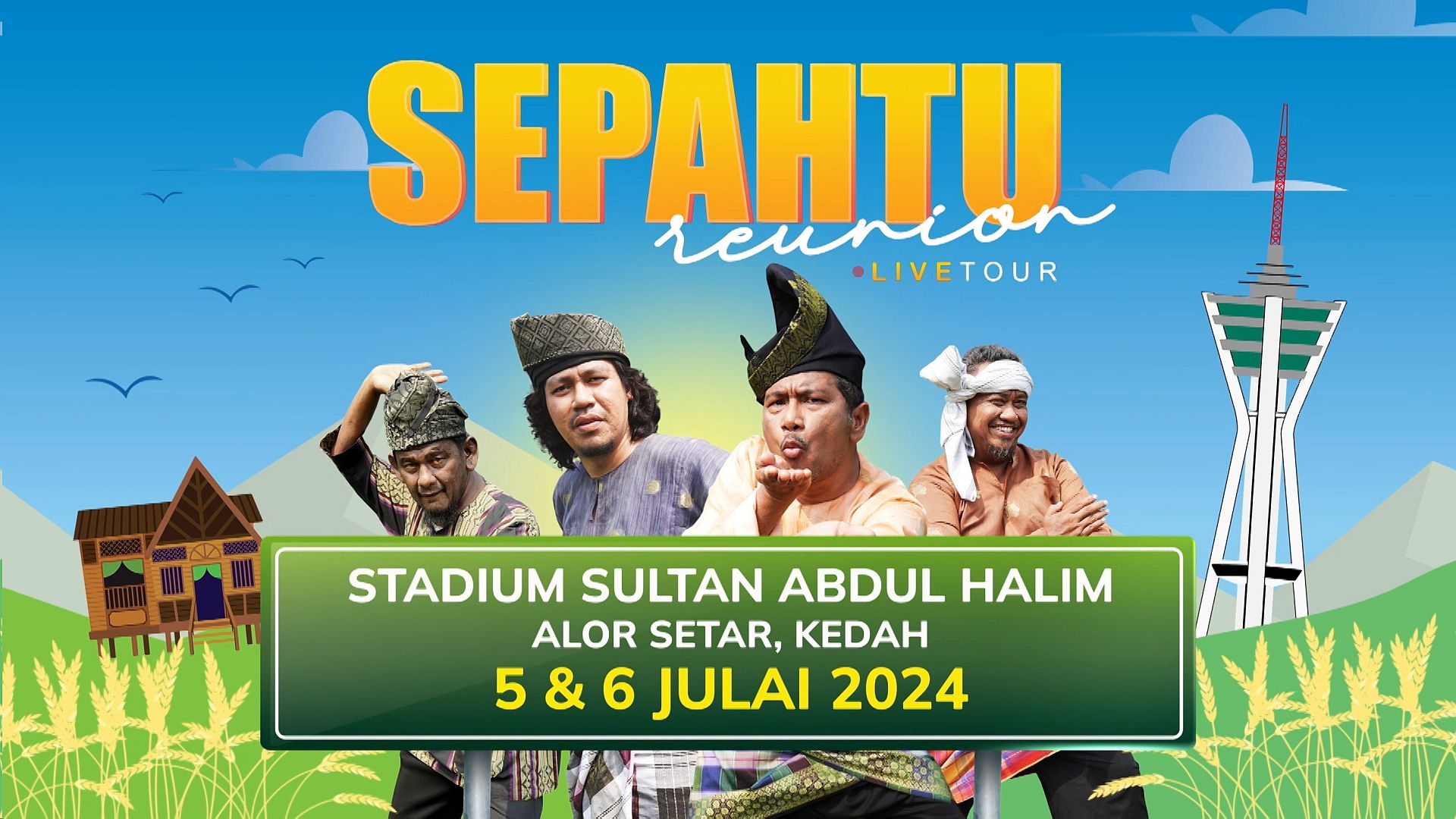 Jep dan Sepahtu bakal gegar Alor Setar | Stadium Astro