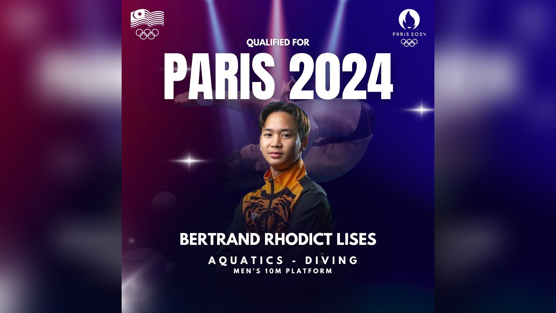 Paris 2024: Bertrand Rhodict Pembawa Jalur Gemilang? | Stadium Astro