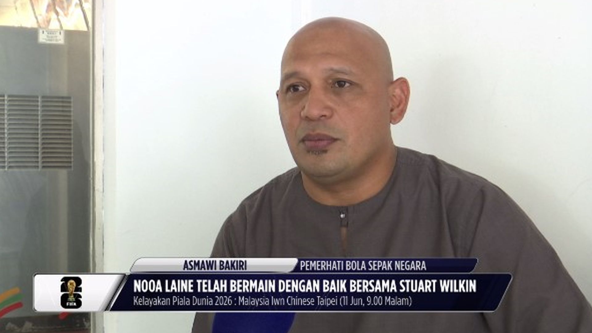 Kelayakan Piala Dunia/Piala Asia: Azri Ghani bermain dengan baik ...