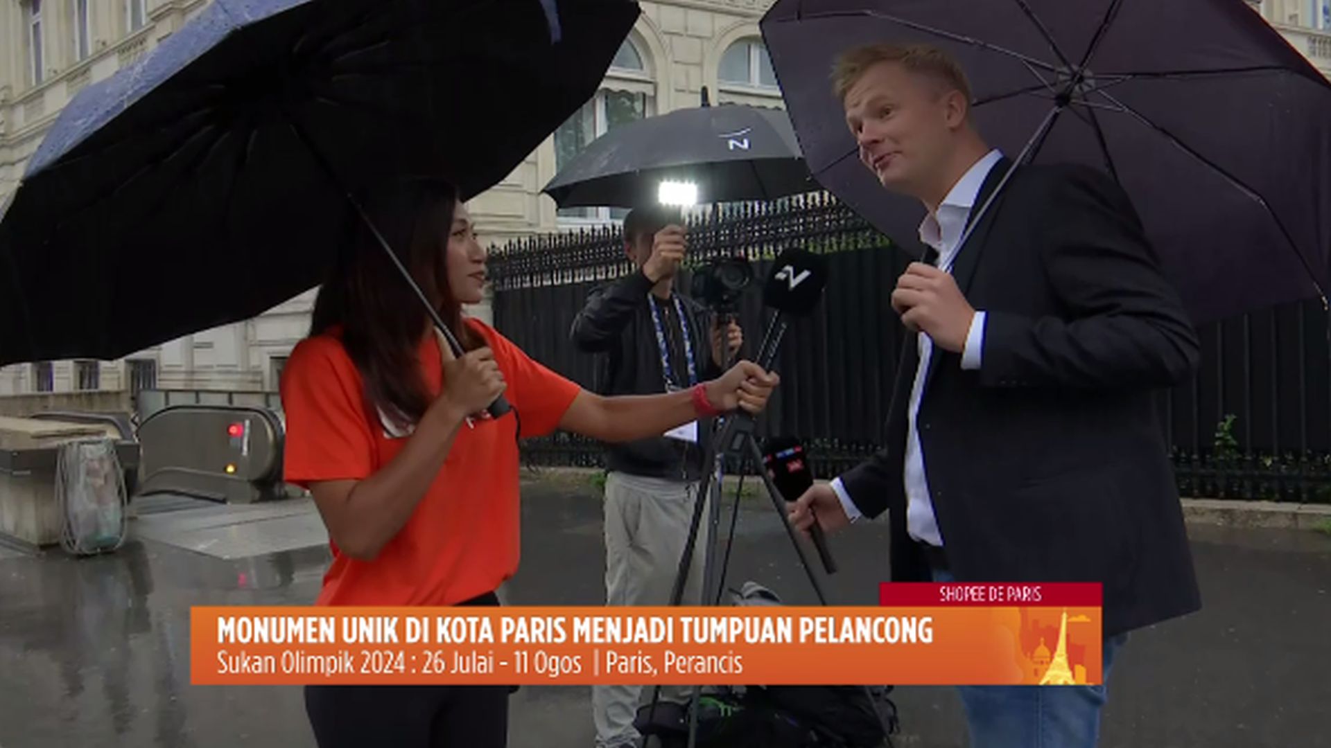 Paris 2024: Fariha Razak Ganggu Lintas Langsung Media Jerman! | Stadium ...