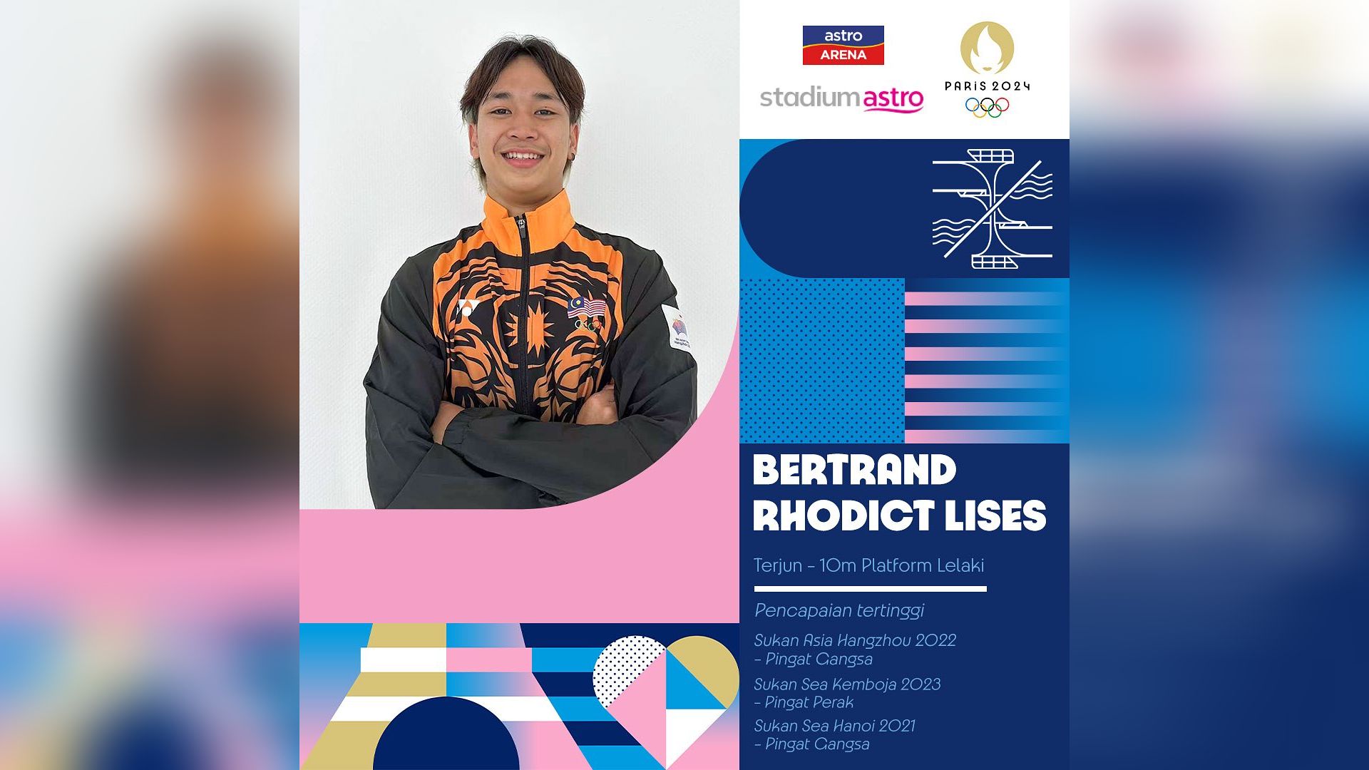 Paris 2024: Bertrand Rhodict mahu rebut pengalaman tertinggi dalam ...