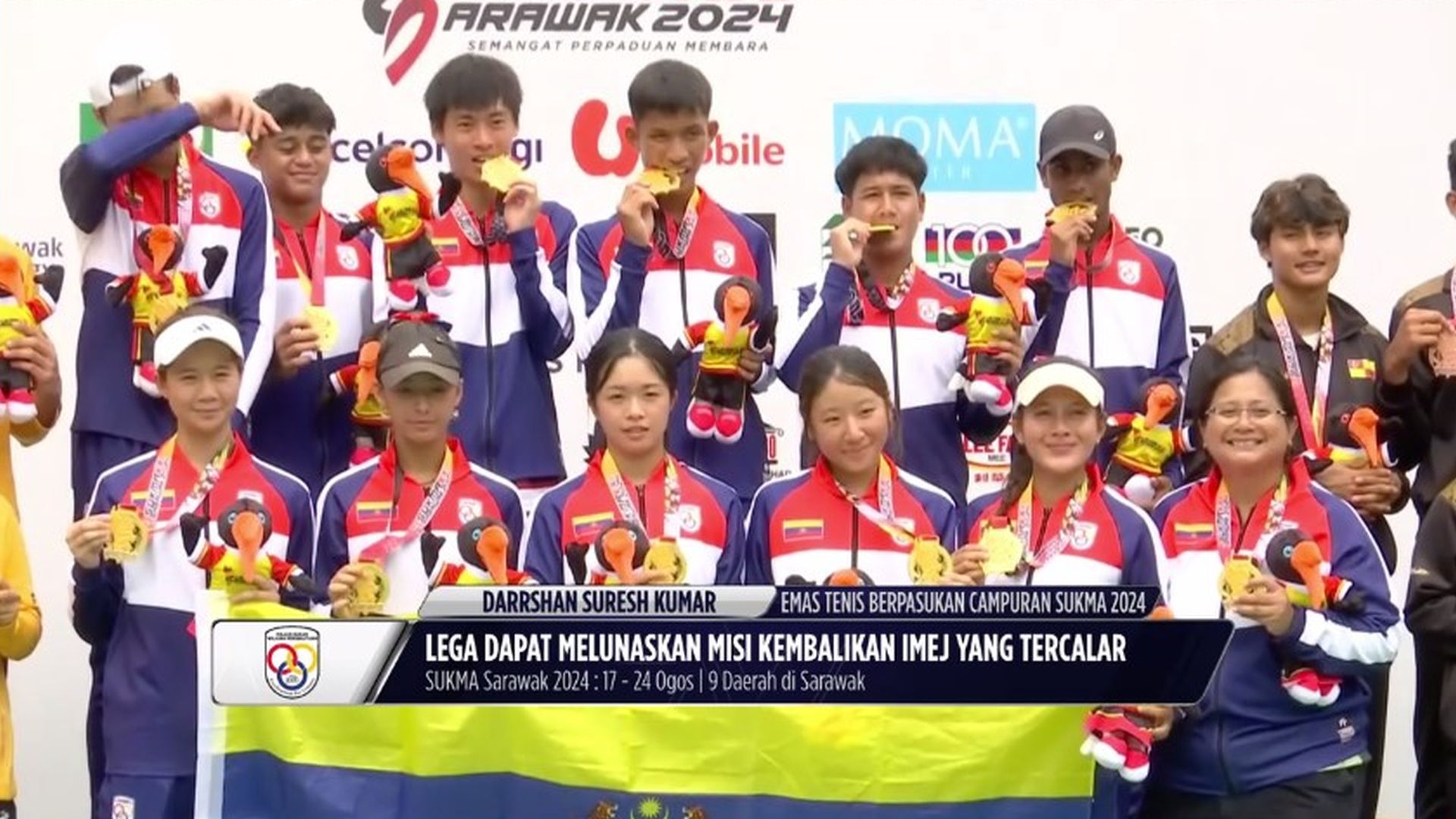 Sukma Sarawak 2024: Skuad tenis berpasukan Wilayah Persekutuan akhiri ...