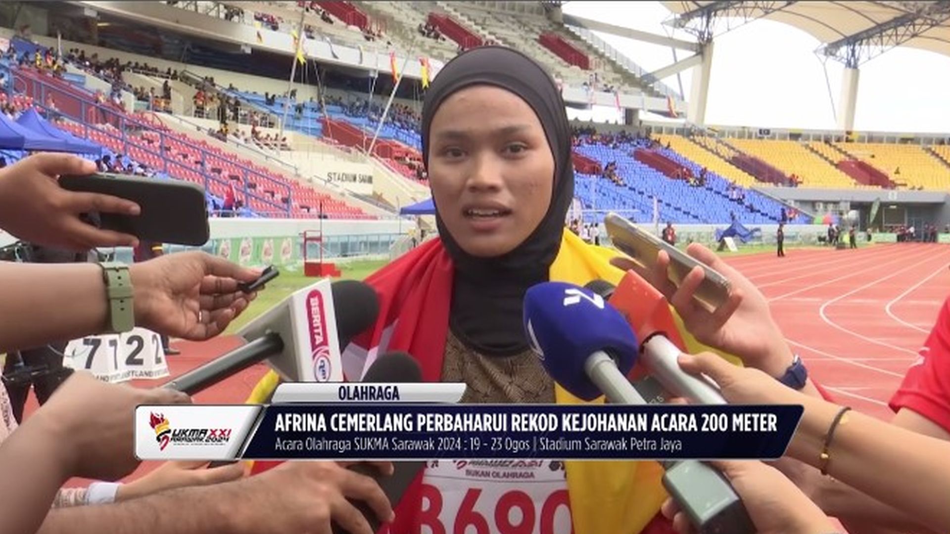 Sukma Sarawak 2024: Nur Afrina Batrisyia sedia beri Zaidatul Husniah cabaran | Stadium Astro
