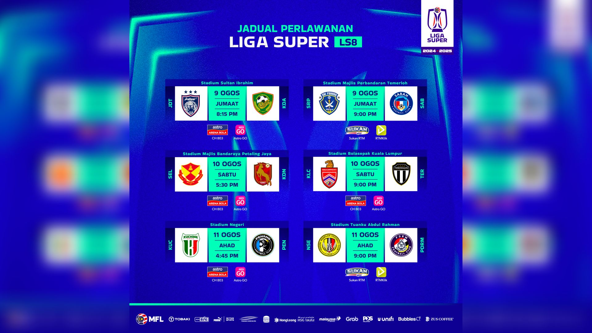 Berita Terkini - Liga Bola Sepak Malaysia | Stadium Astro