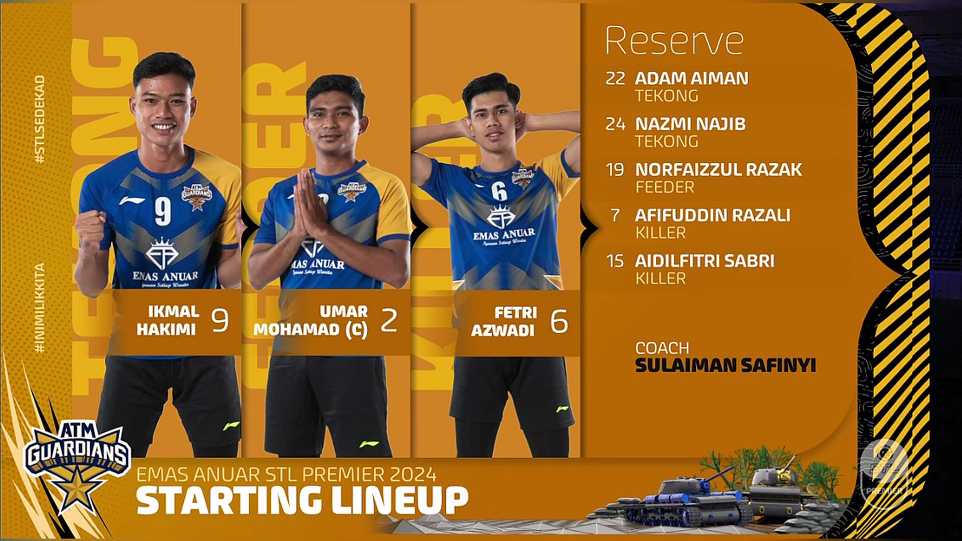 Emas Anuar STL: ATM Guardians buat Johor Tigris merana | Stadium Astro