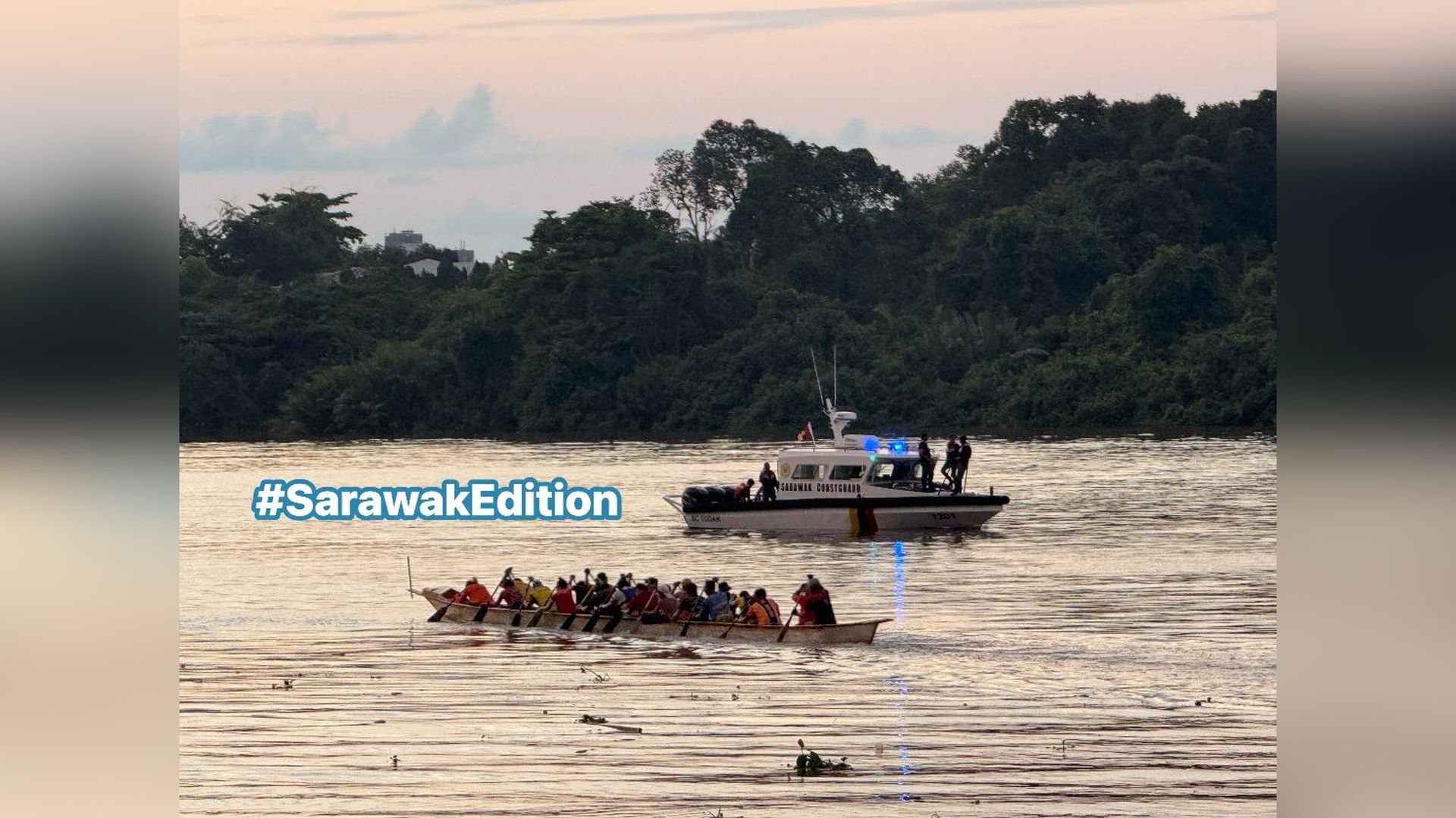Lima hilang selepas perahu lumba karam di Sungai Sarawak | Stadium Astro