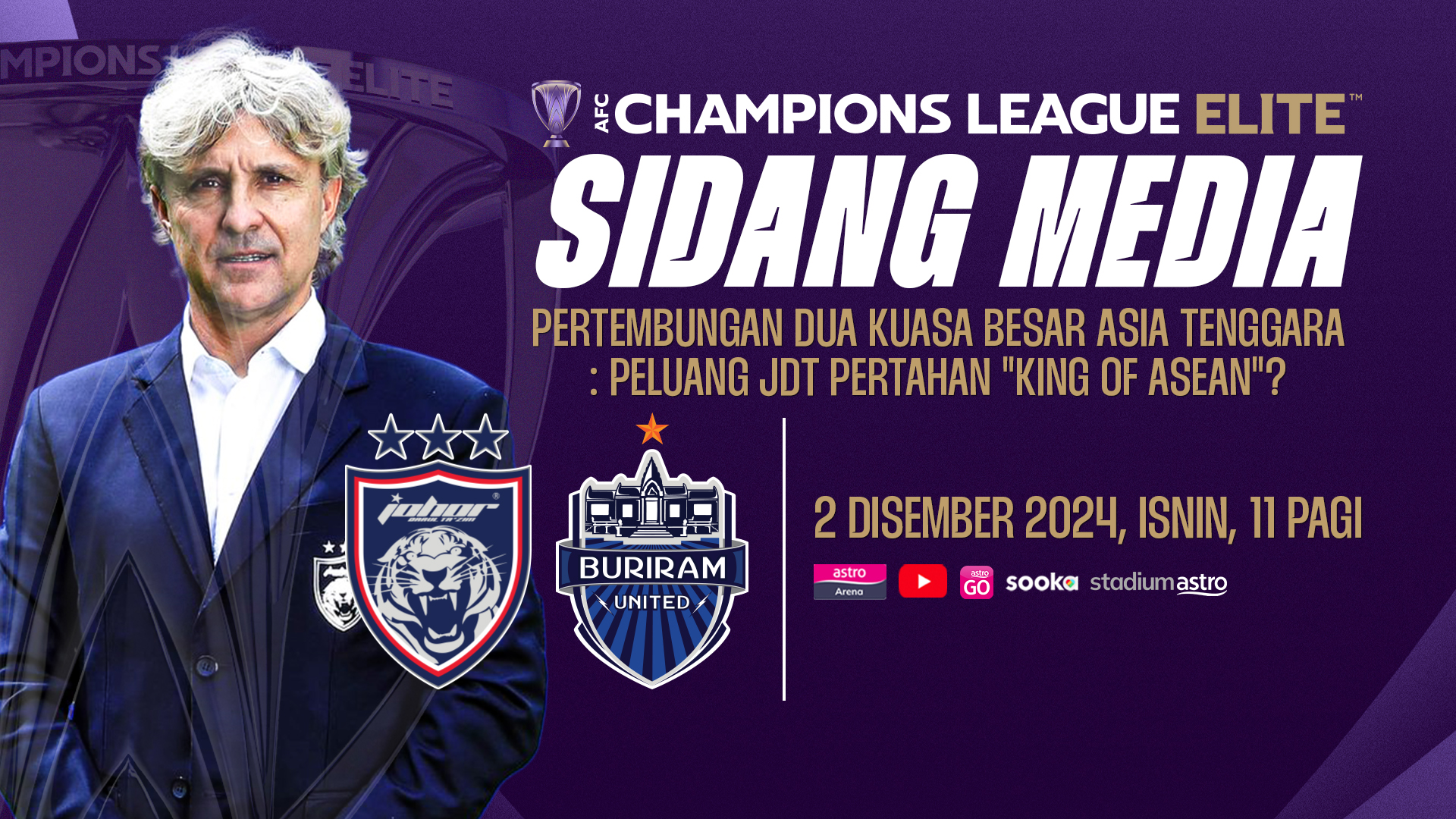 Sesi latihan rasmi ACLE: Siapa bakal jadi King of ASEAN? Harimau Selatan sedia mengaum di SSI ...