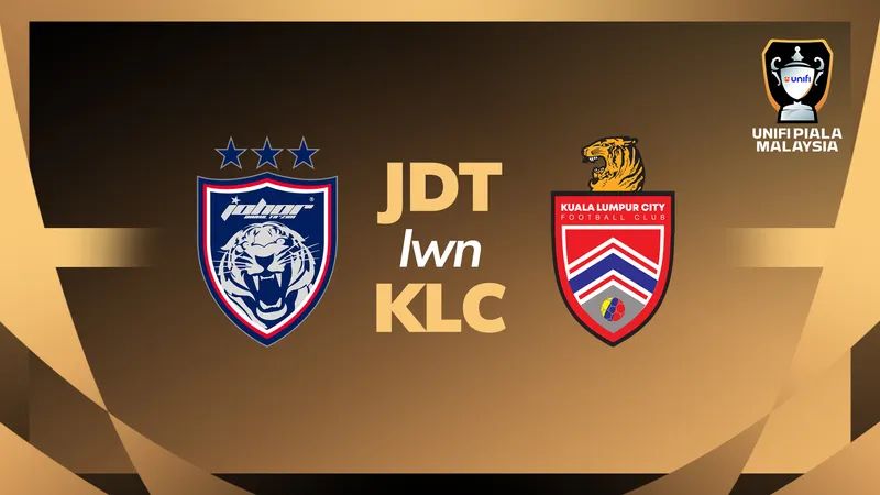 Unifi Piala Malaysia: Info siaran langsung (live streaming) JDT lawan ...