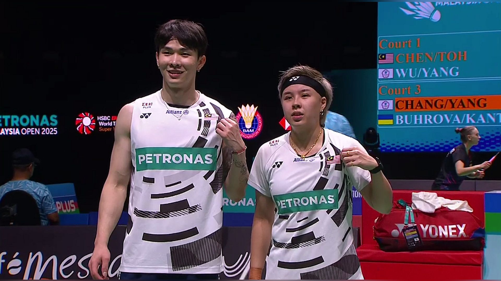 Malaysia Open: Tang Jie-Ee Wei record first win for country on day one ...