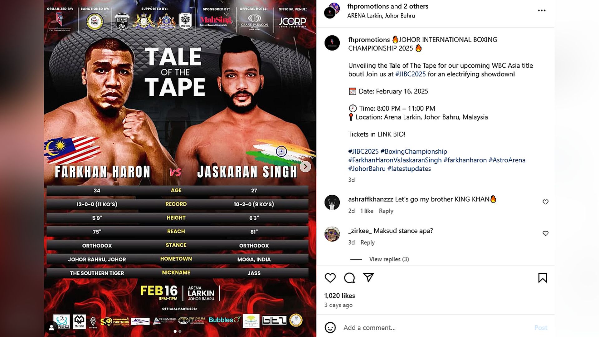 JIBC: 'The Last Dance' Farkhan Haron tumpuan utama! | Stadium Astro