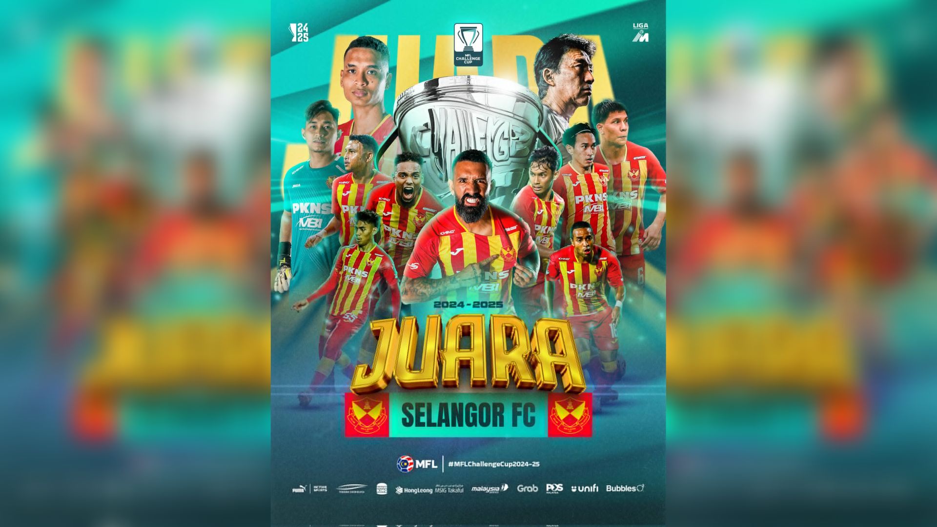 MFL Challenge Cup: Selangor cipta sejarah, dinobat sebagai juara ...