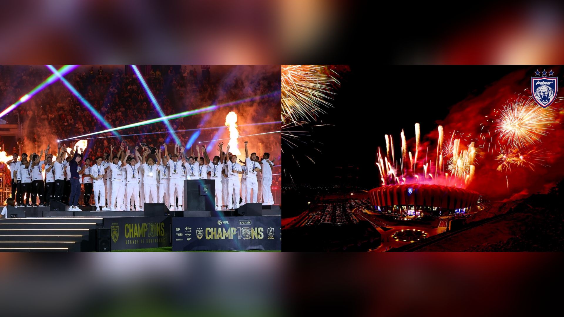 JDT sedia main bunga apa lagi malam ini! Dakap kejuaraan ke-11 berturut ...