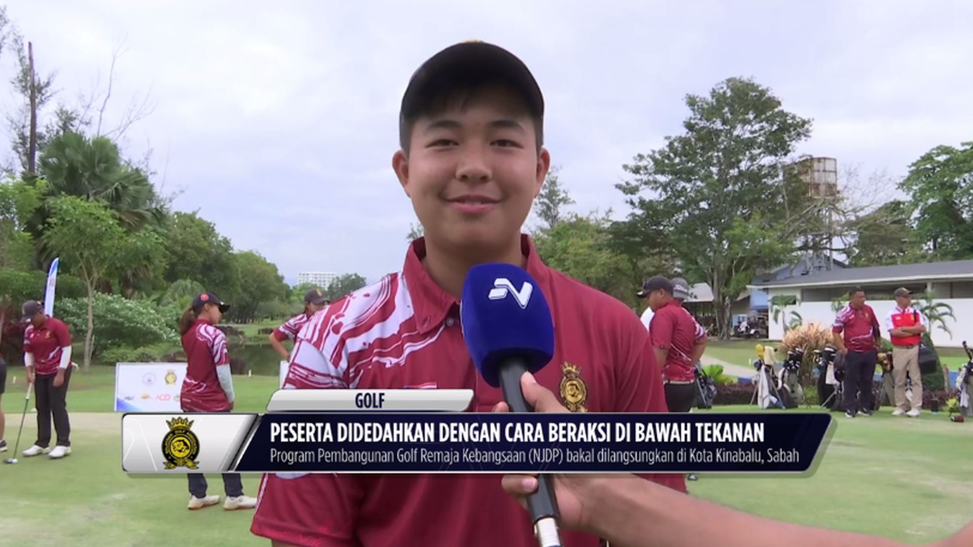 Kem Elit Golf NJDP: Maverick Chua kagum lihat bakat pemain Sabah | Stadium Astro