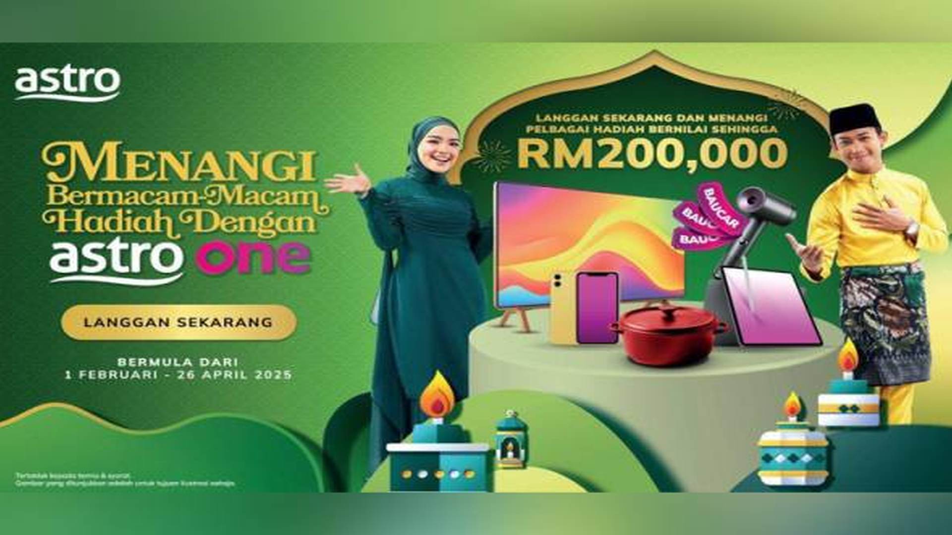 Astro meriahkan Syawal dengan 160 program raya, Nyam Nyam Ketupat jadi tumpuan | Stadium Astro