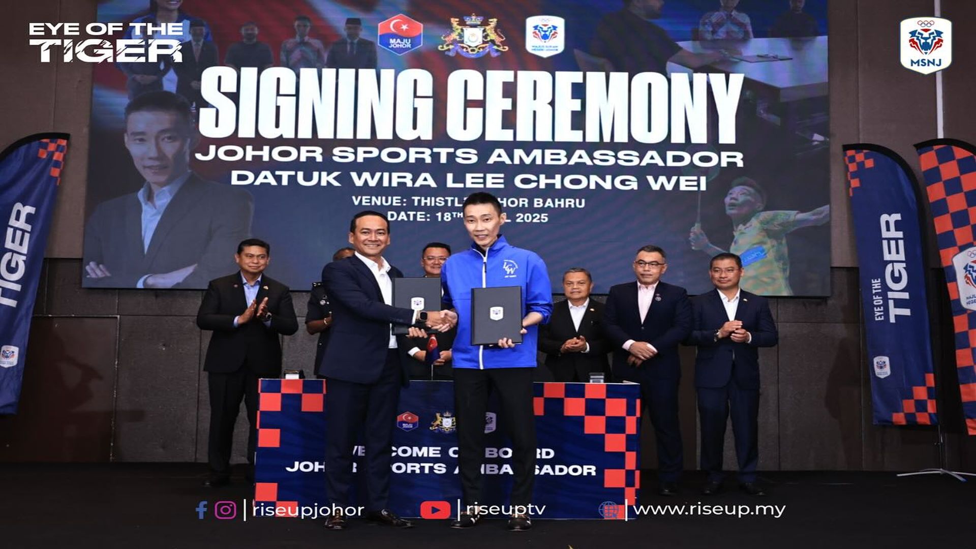 Saya sedia kongsi semua pengalaman, kagum visi TMJ -- Lee Chong Wei | Stadium Astro