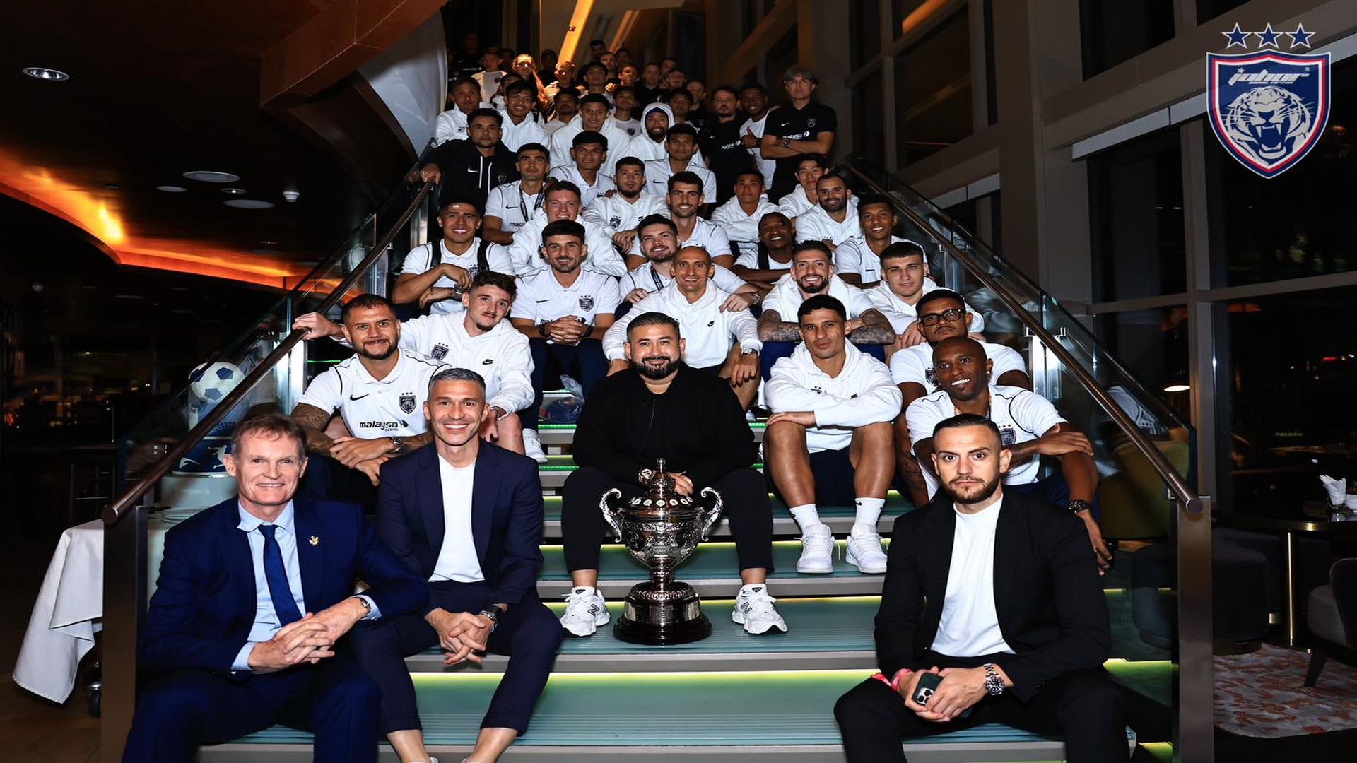 Saya rasa bertuah berada di stadium, tahniah JDT -- Lee Chong Wei ...