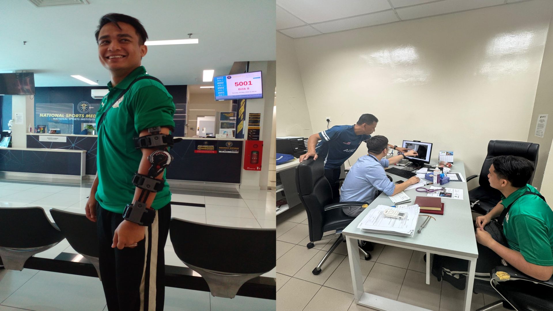 Tangan Azlan Alias sah retak tulang, akan terlepas saingan STL ...