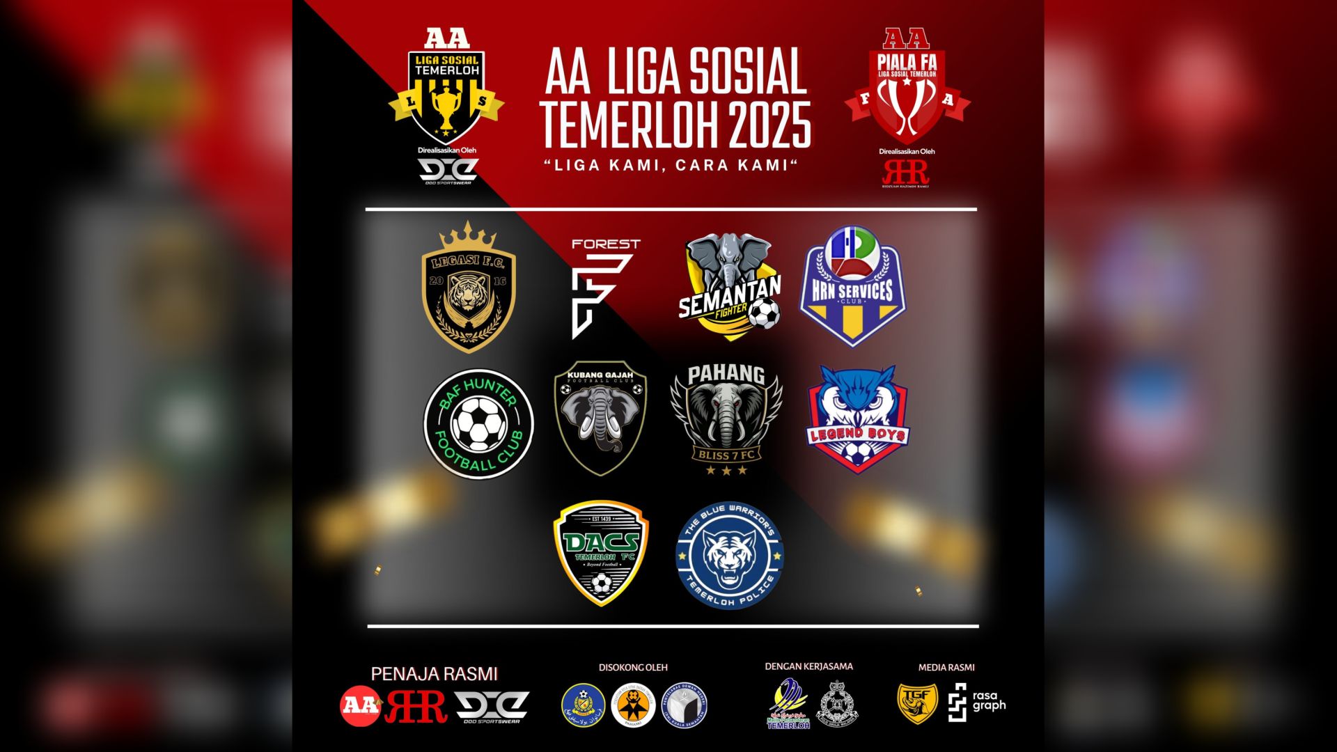 Liga Sosial Temerloh 2025: 10 pasukan bakal berentap buru kejuaraan ...