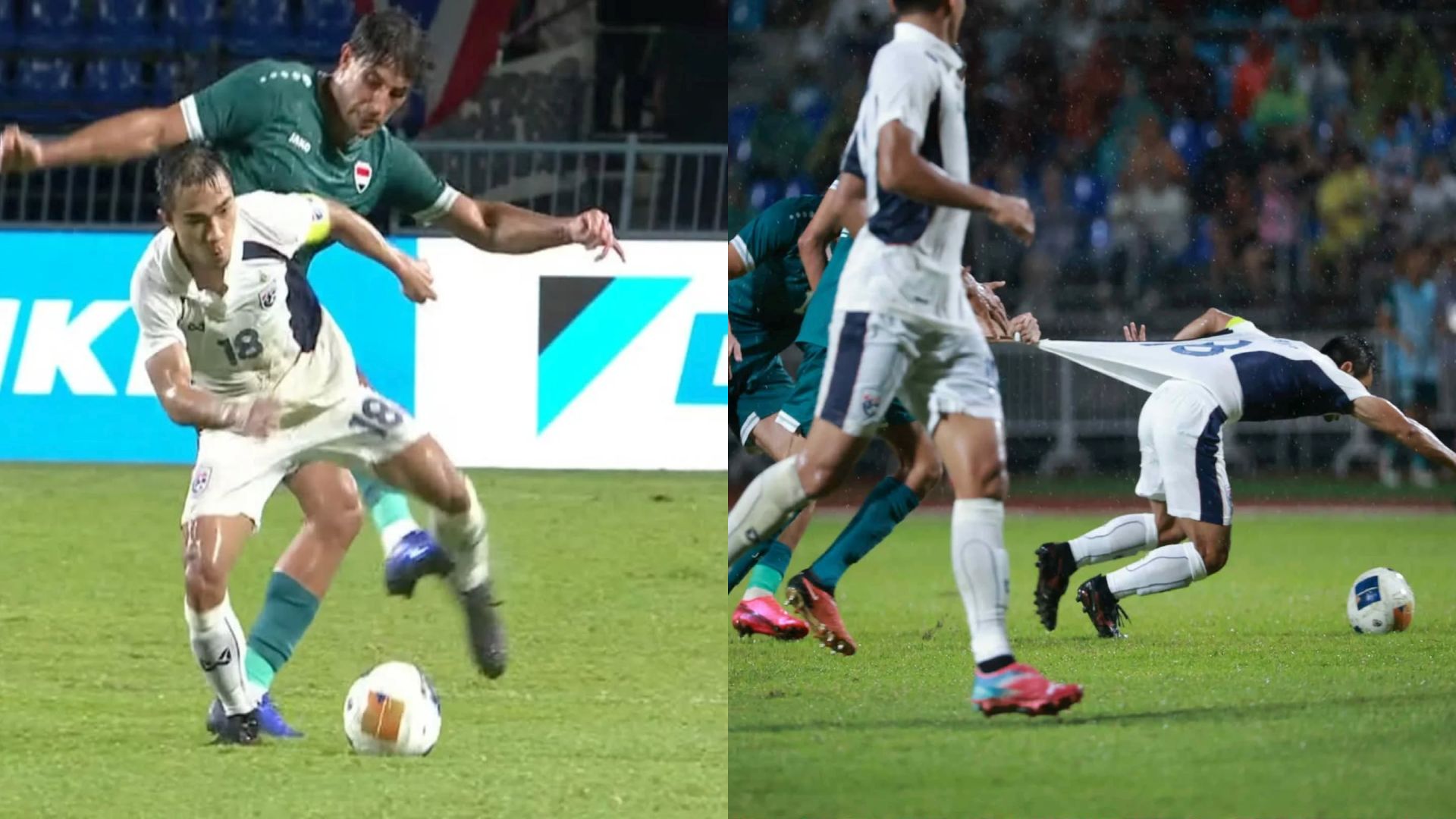 Dalam sejarah saya main bola sepak, ini kali pertama saya diserang ...